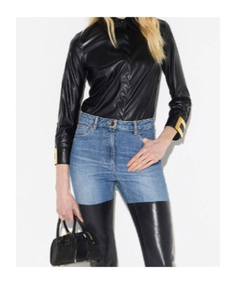 Elisabetta Franchi Shirt With Jewel Logo Detail