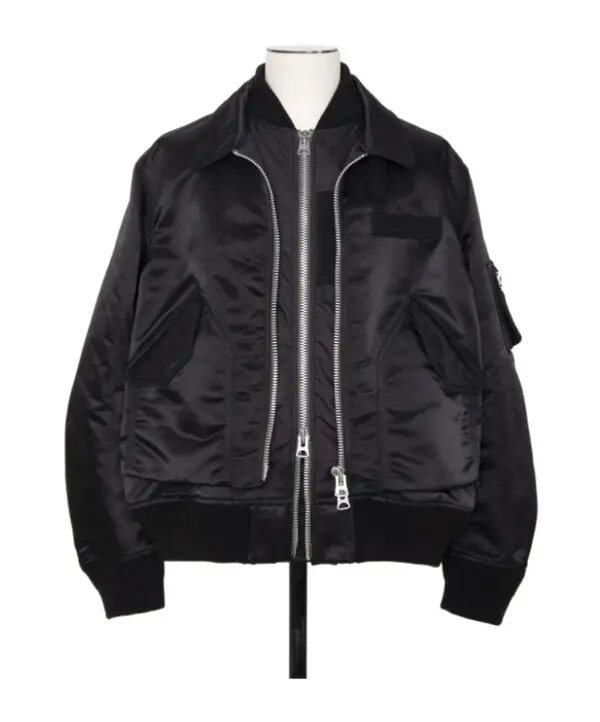 Sacai Long-sleeve Zip-fastening Jacket
