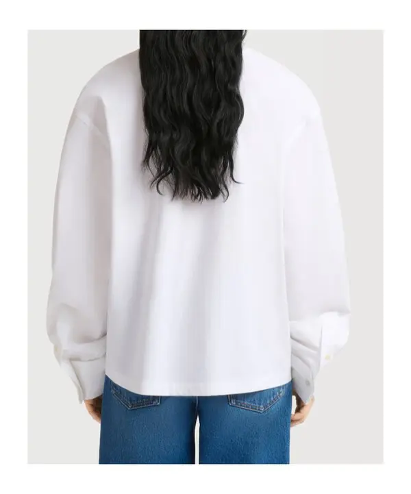 Marni Cotton T-shirt With Shirt Sleeves