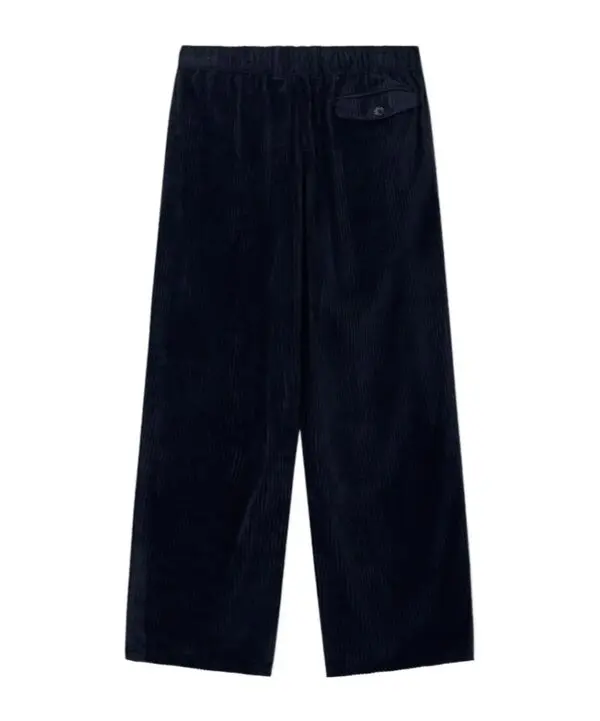 Giorgio Armani Trouser Oversized Fit Ribbed Viscose Velvet