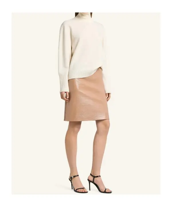 COURREGES High-neck Knitted Sweater