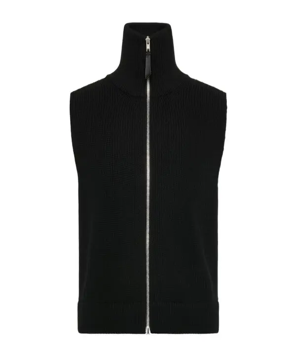 MAISON MARGIELA Zip Knit Gilet