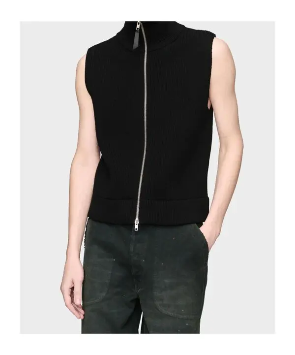 MAISON MARGIELA Zip Knit Gilet