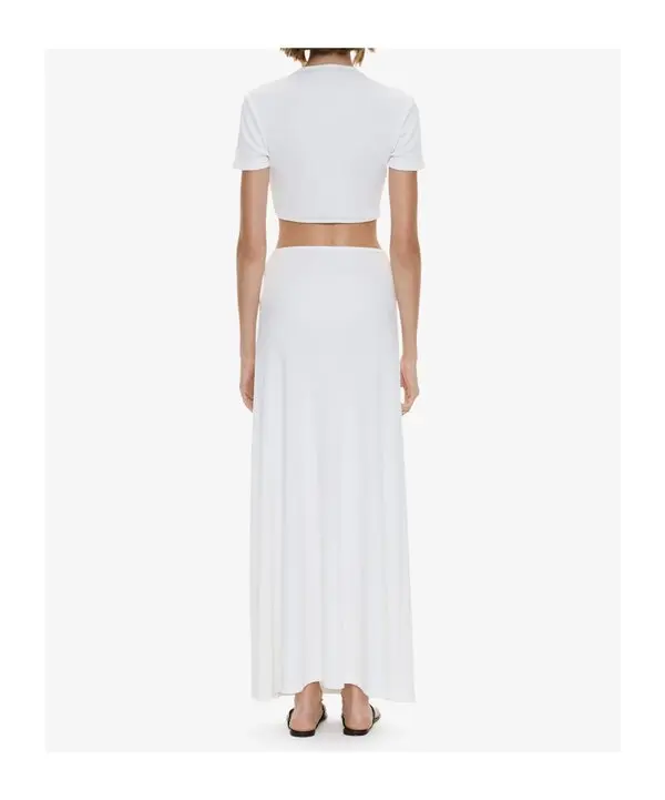 Christopher Esber Droplet Crystal Clasp Skirt
