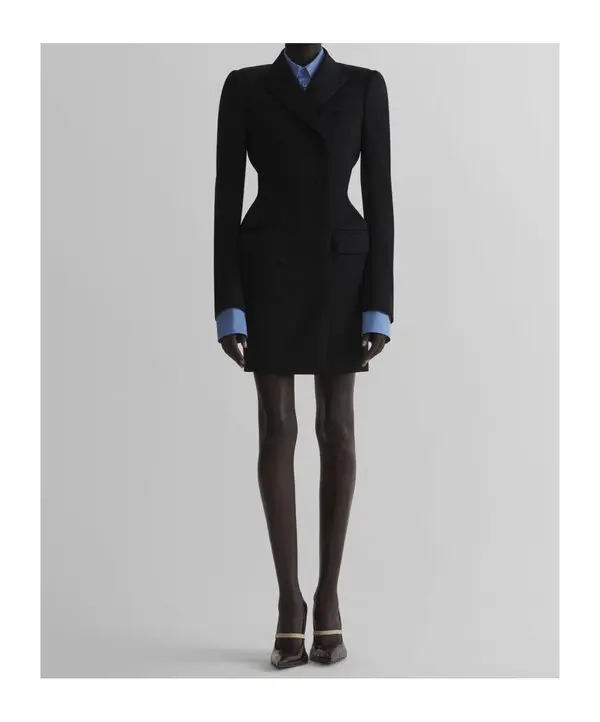 MUGLER Mini Hourglass Dress Jacket