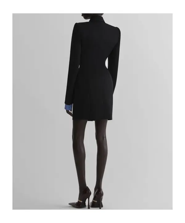 MUGLER Mini Hourglass Dress Jacket