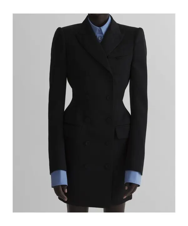 MUGLER Mini Hourglass Dress Jacket