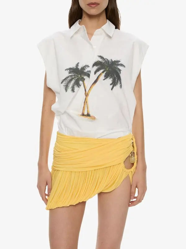 Christopher Esber Beach Glass Bubble Mini Skirt - Soleil