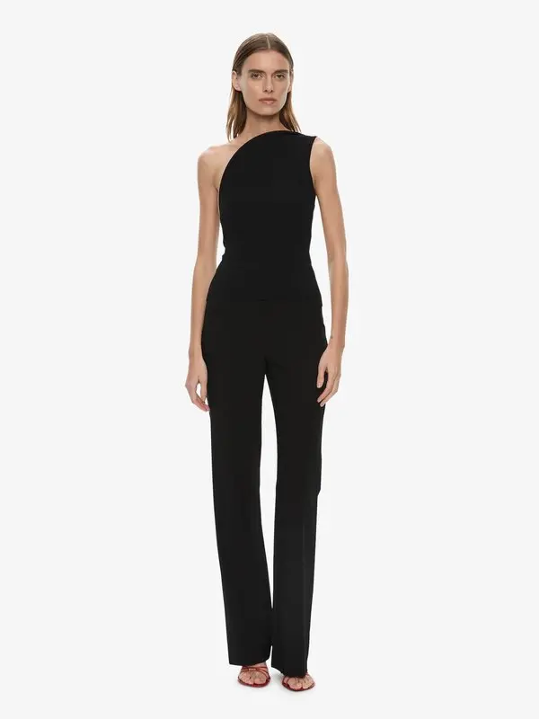 Christopher Esber Concave Wired One-shoulder Top