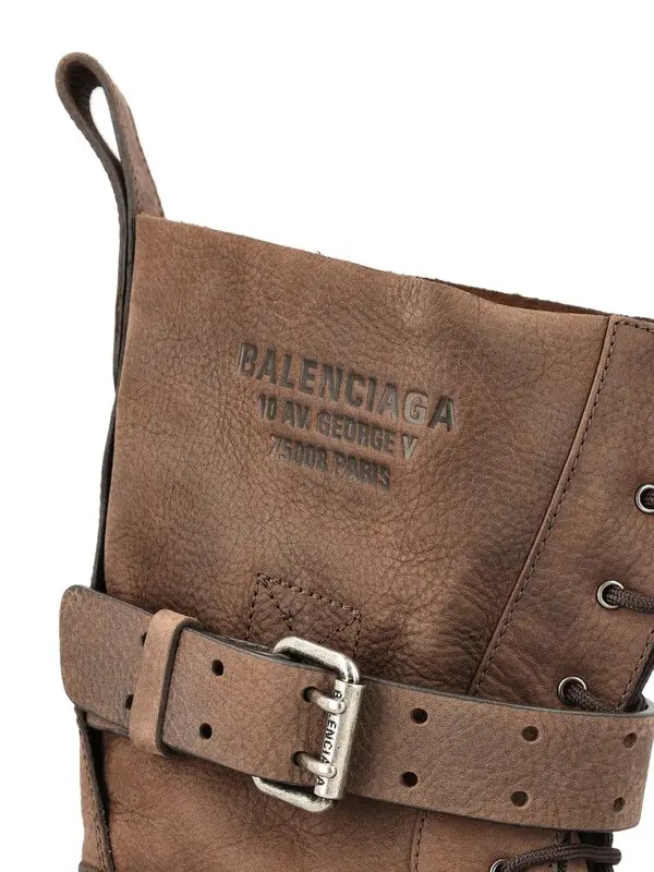 Balenciaga Round-toe Ankle Boots