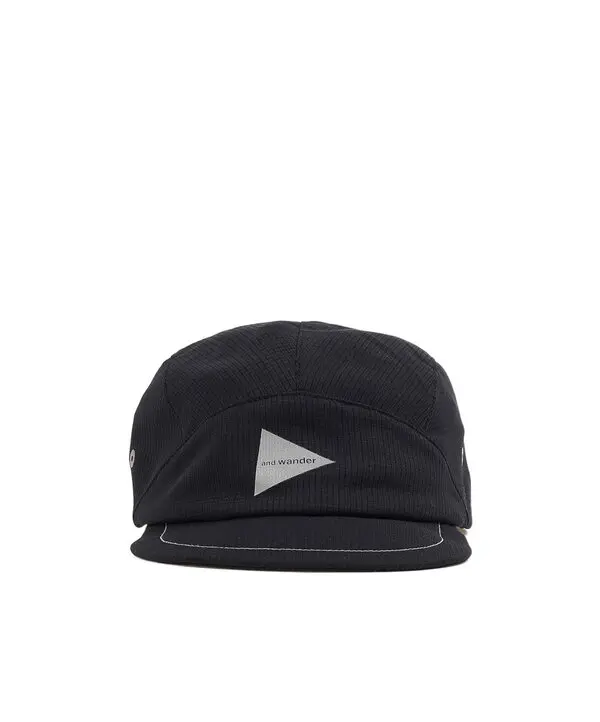 AND WANDER Logo Details On The Ventilated Hat - Black