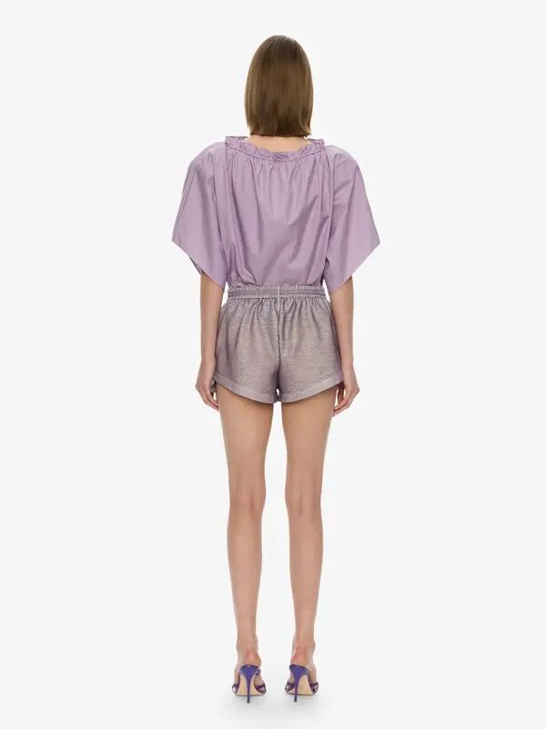 Christopher Esber Mirage Palm Poplin Top