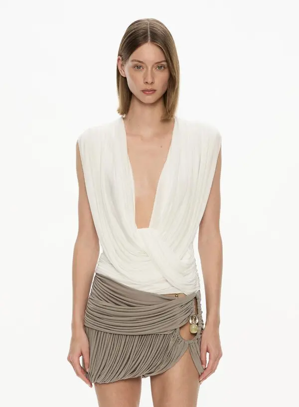 Christopher Esber Ripple Drape Top