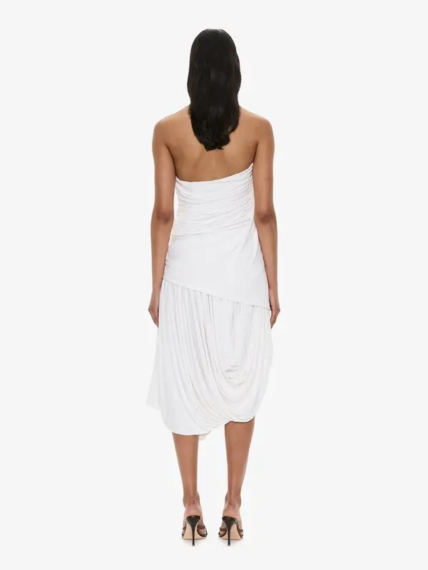 Christopher Esber Chime Necklace Drape Dress
