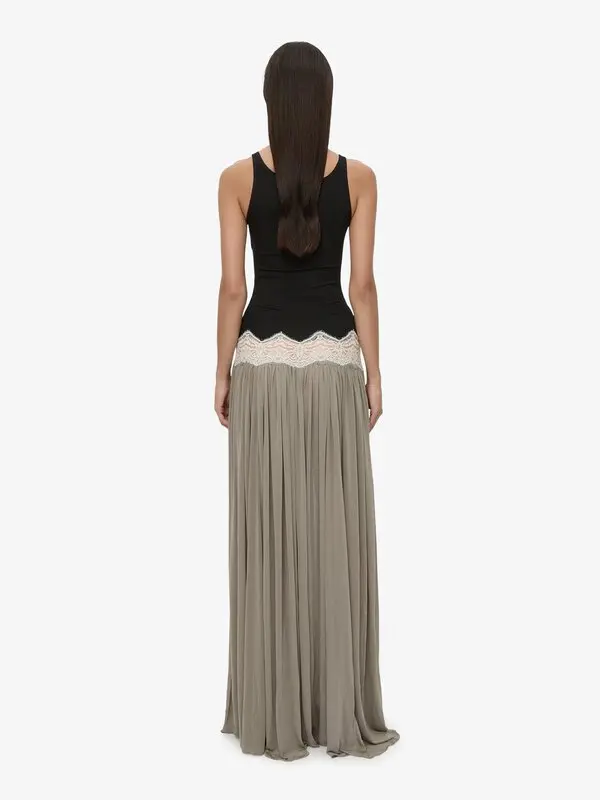 Christopher Esber Open Twist Verner Lace Tank Dress