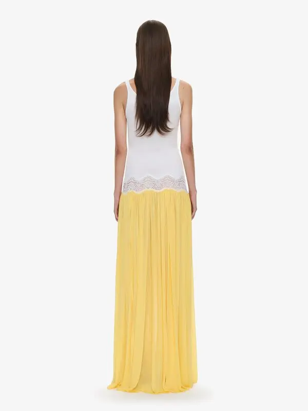 Christopher Esber Open Twist Verner Lace Tank Dress