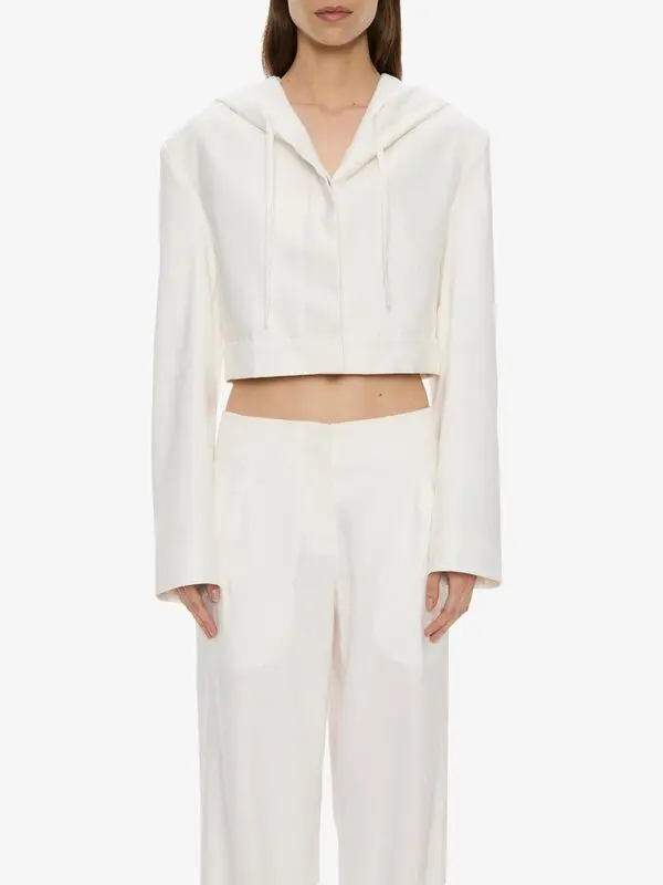 Christopher Esber Noa Linen Hoodie