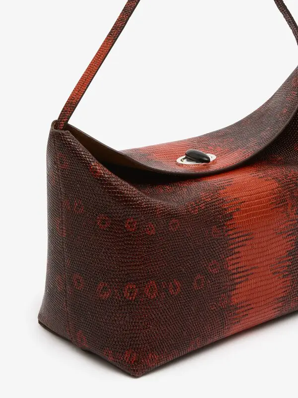 Christopher Esber Turnlock Lizard Shoulder Bag