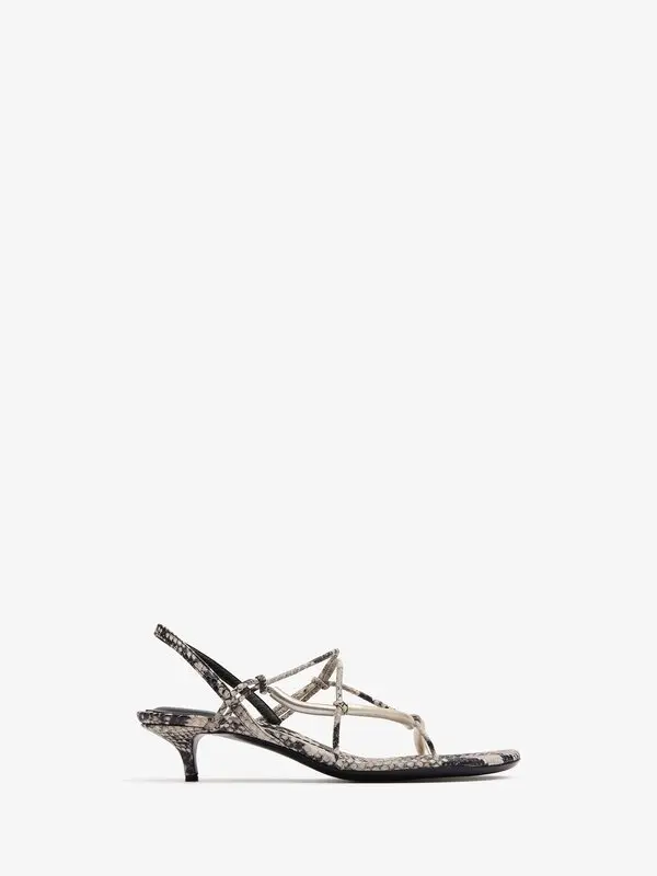 Christopher Esber Molten Micro Heel Sandals