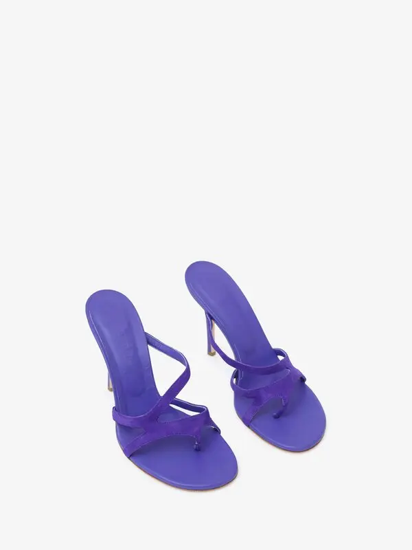 Christopher Esber Calathea Heel Sandals - Purple