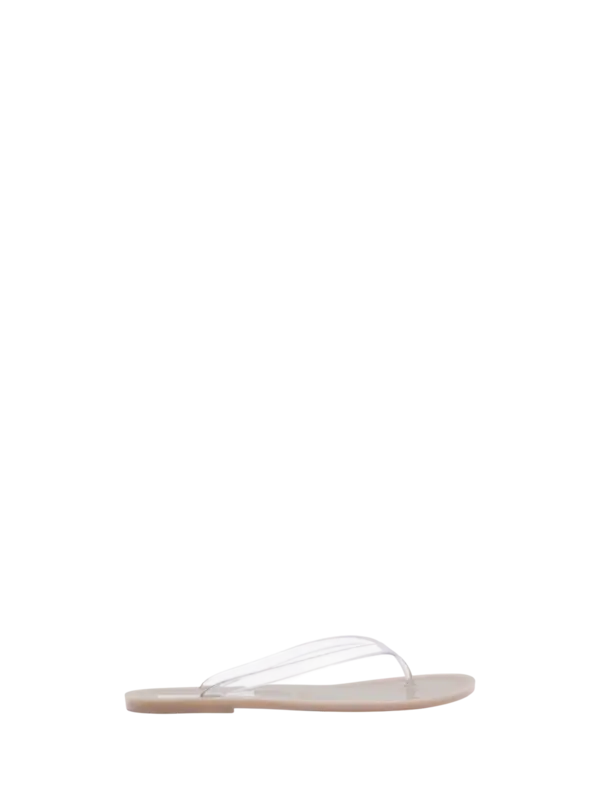 Christopher Esber Transparent Flip Flops - Clear