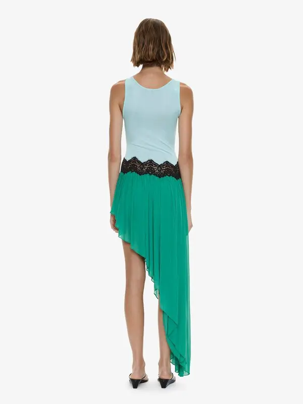 Christopher Esber Open Twist Swept Tank Dress