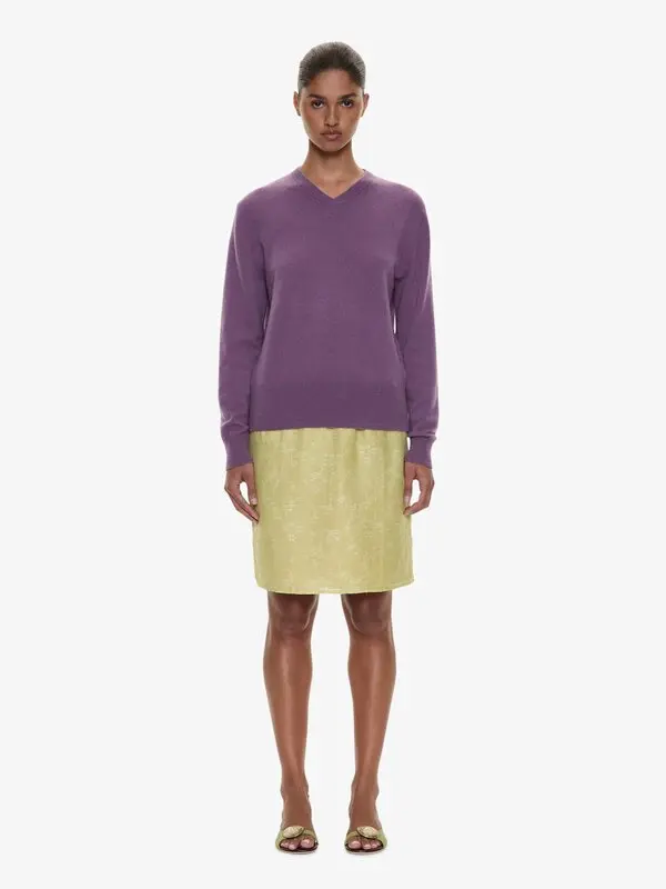 Christopher Esber Light Leak Jacquard Slip Skirt