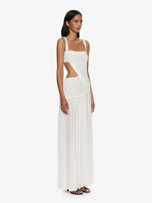 Christopher Esber Orion Separation Gown - White