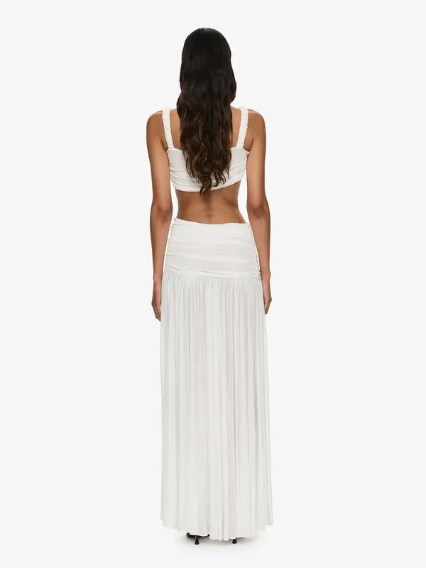 Christopher Esber Orion Separation Gown - White