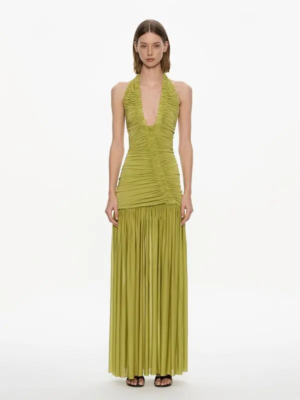 Christopher Esber Orion Gown - Green
