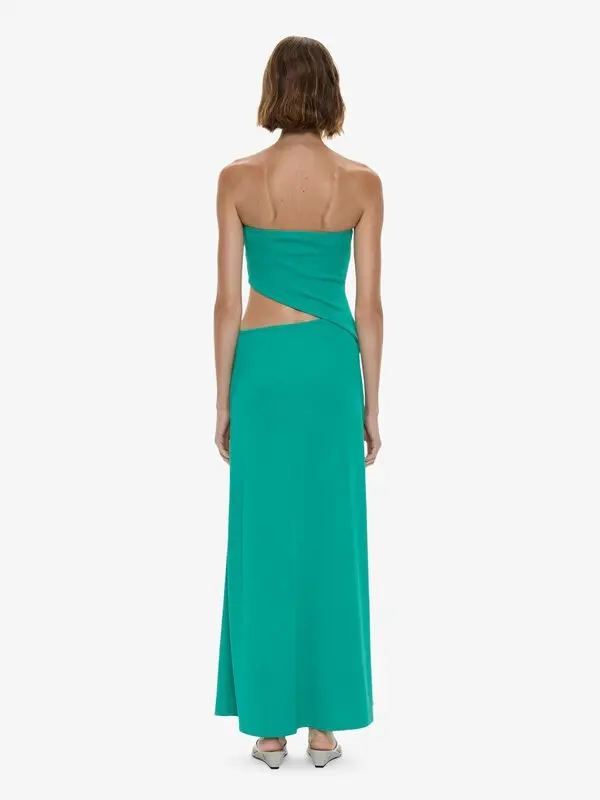 Christopher Esber Strapless Dress With Crystal Pendant