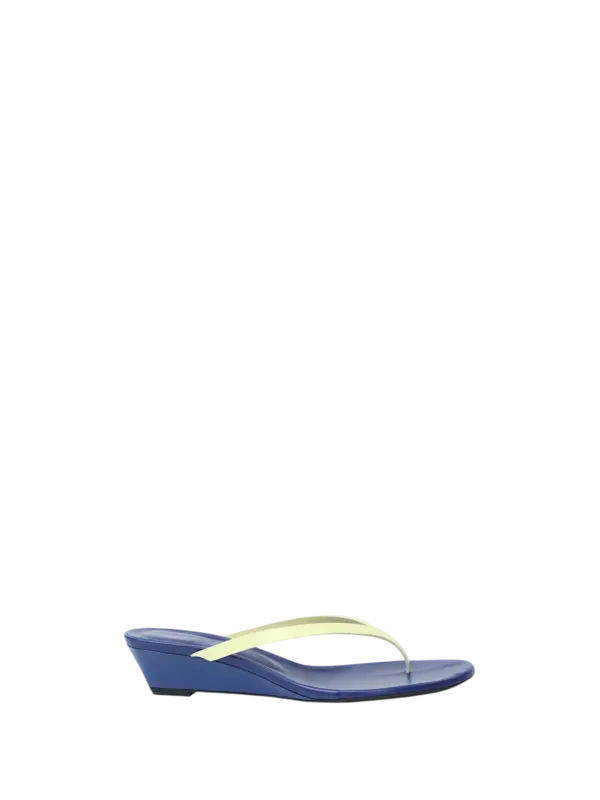 Christopher Esber Scala Wedge Flip Flops - Blue