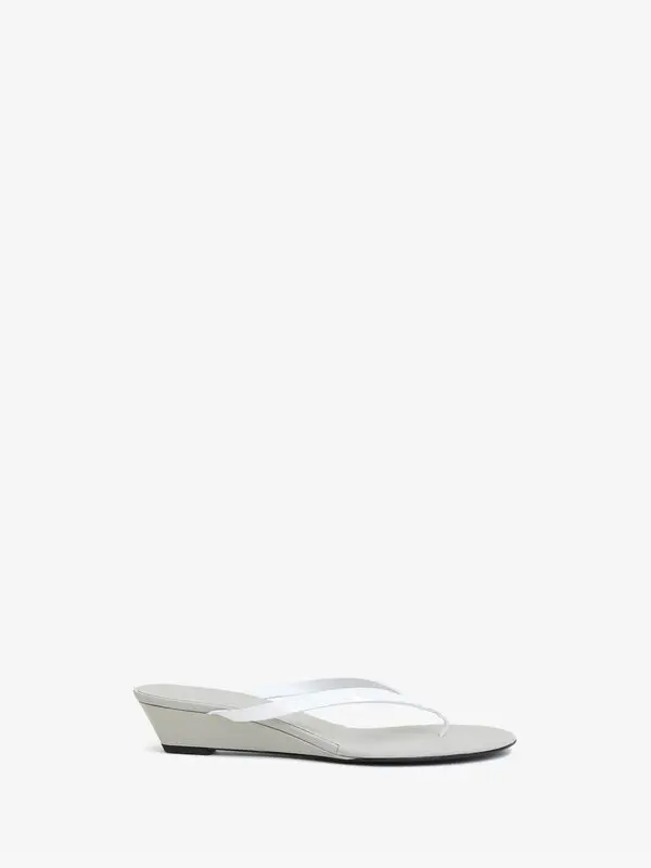 Christopher Esber Scala Wedge Flip Flops - Grey
