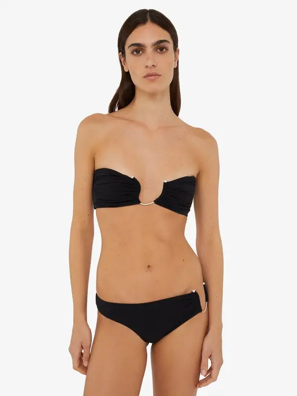 Christopher Esber Ruched Crescent Bandeau Top
