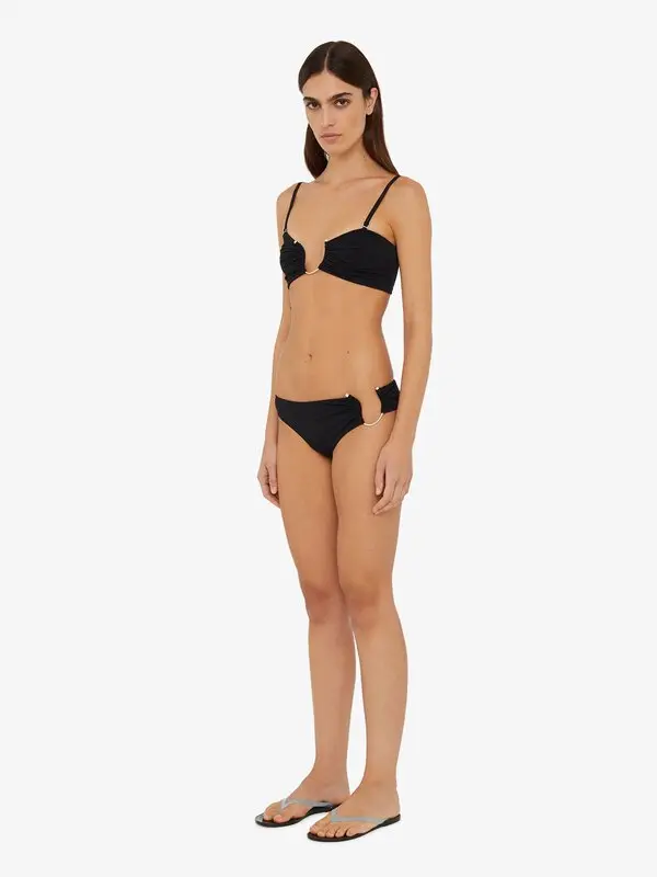 Christopher Esber Ruched Crescent Bandeau Top