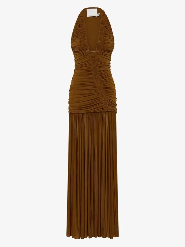 Christopher Esber Orion Gown - Brown