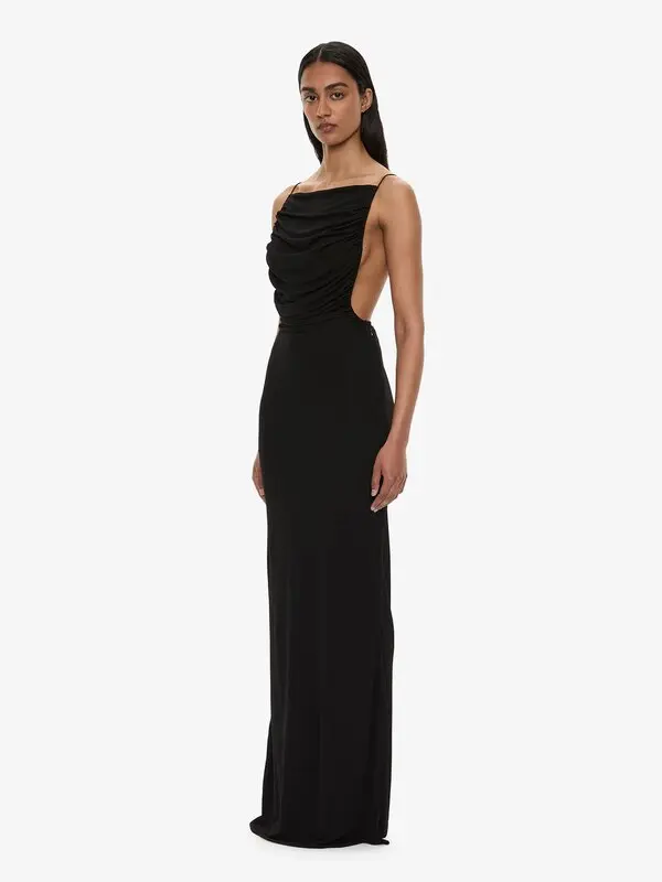 Christopher Esber Sculpted Ruched Maxi Dress