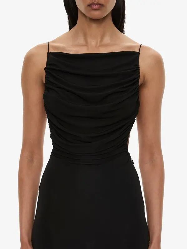Christopher Esber Sculpted Ruched Maxi Dress