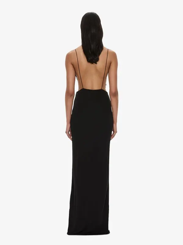 Christopher Esber Sculpted Ruched Maxi Dress