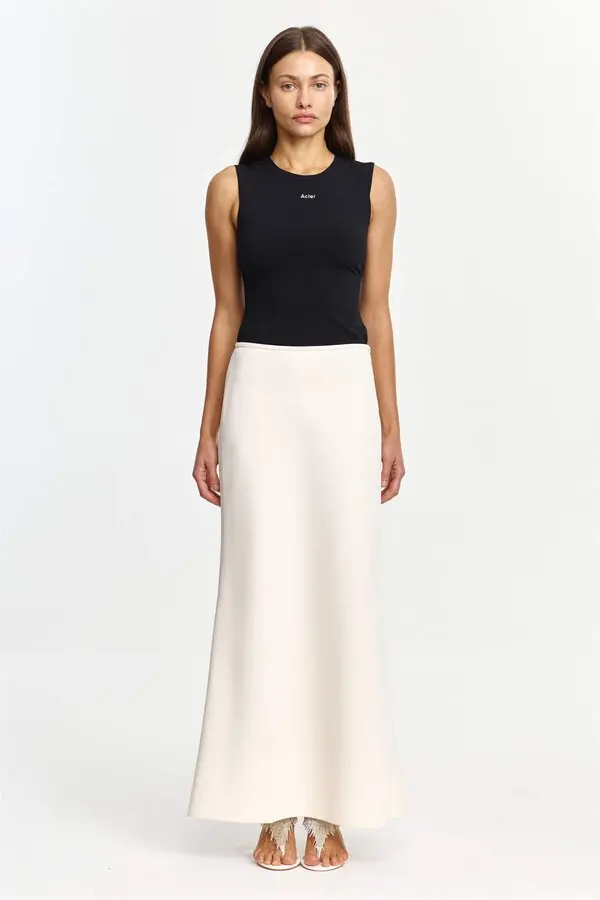 Acler Burbank Maxi Skirt - Pearl