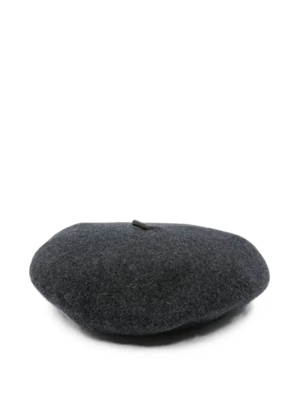 Brunello Cucinelli Wool Basque Hat