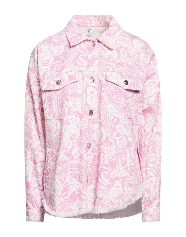 Liu Jo Denim Outerwear Size Lyocell, Cotton