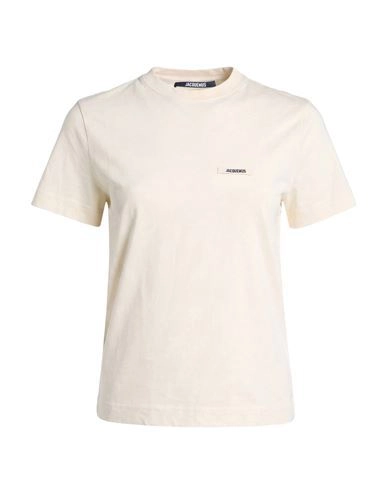 Jacquemus Cream Cotton T-shirt