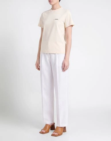 Jacquemus Cream Cotton T-shirt