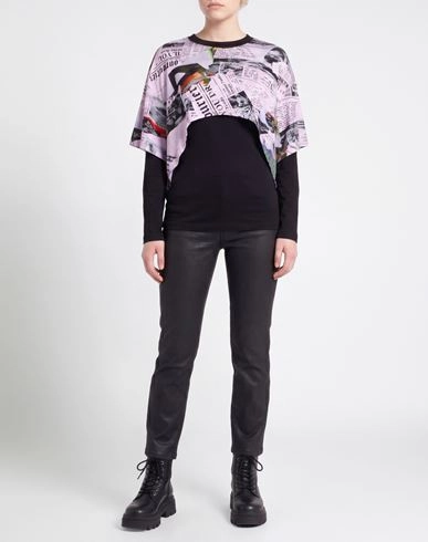 Versace Graphic Print Cropped T-shirt