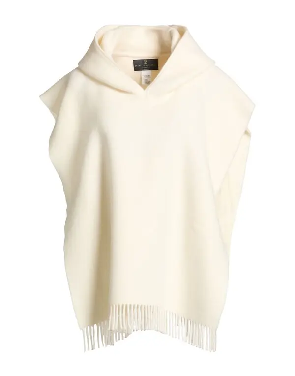 Brunello Cucinelli Cashmere Cape Size Wool, Cashmere