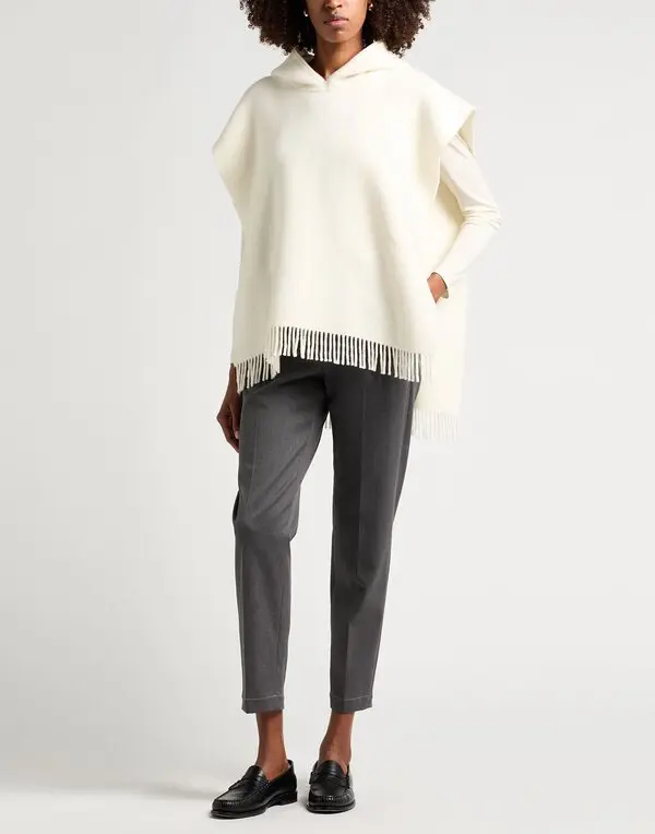 Brunello Cucinelli Cashmere Cape Size Wool, Cashmere