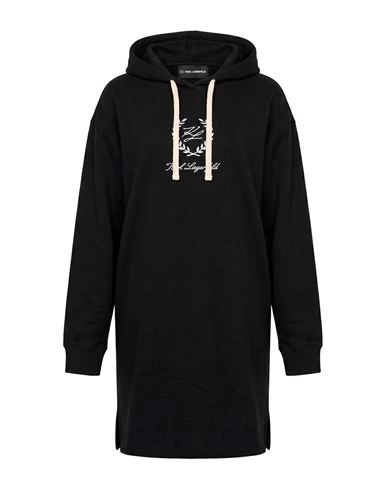 Karl Lagerfeld Mini Dress Size Organic Cotton - Black