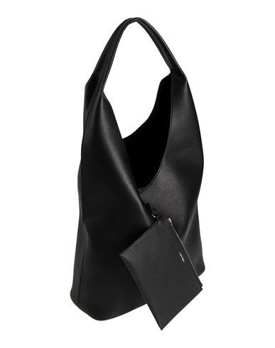 Calvin Klein Handbag Ivory Polyurethane - Black