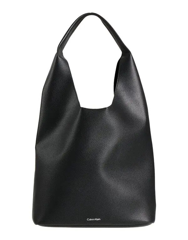 Calvin Klein Handbag Ivory Polyurethane - Black